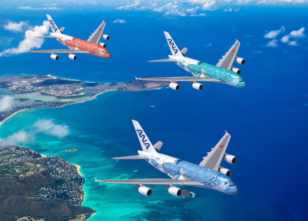 Fliegende Schildkröte: Erste Airbus A380 für ANA - All Nippon Airways - InsideFlyer DE