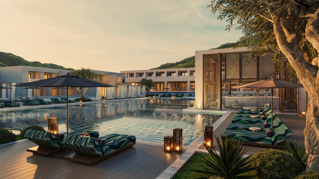 Amoh, a Luxury Collection Resort, Rhodes_Pool_RENDER - InsideFlyer DE